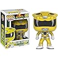 Amazon.com: Funko POP TV: Power Rangers - Yellow Ranger Action Figure ...