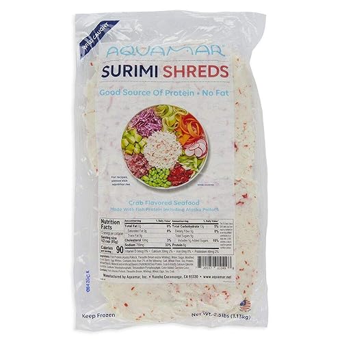 Crab Flavored Seafood - Surimi Shreds - 40oz (Pack of 12) in Kuwait ...