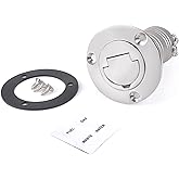Amazon.com: Amarine Made Boat Deck Fill Marine 316 Stainless Steel ...