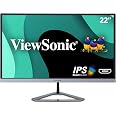 ViewSonic VX2276-SMHD 22 Inch 1080p Frameless Widescreen IPS Monitor ...