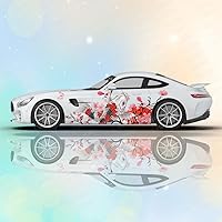 Amazon.com - Japanese Koi Fish Car Body Stickers Sakura Vinyl Car Side ...