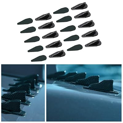 10PCS Vortex Generator Kit Shark Fins Spoiler Wing Philippines | Ubuy
