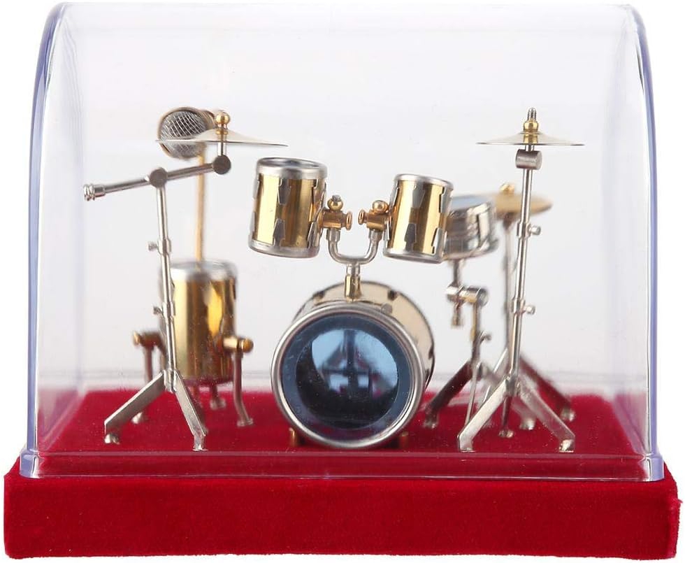 Miniature Musical Instrument Drum Set Model Display Mini Ornaments ...