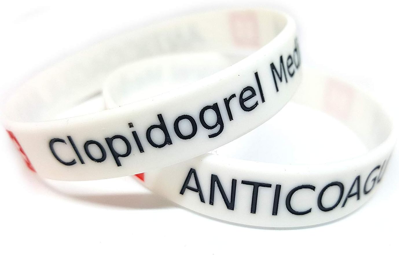 Www wristbandsforyou 2x CLOPIDOGREL Medicated Wristband MEDICAL Www wristbandsforyou 2x CLOPIDOGREL Medicated Wristband MEDICAL