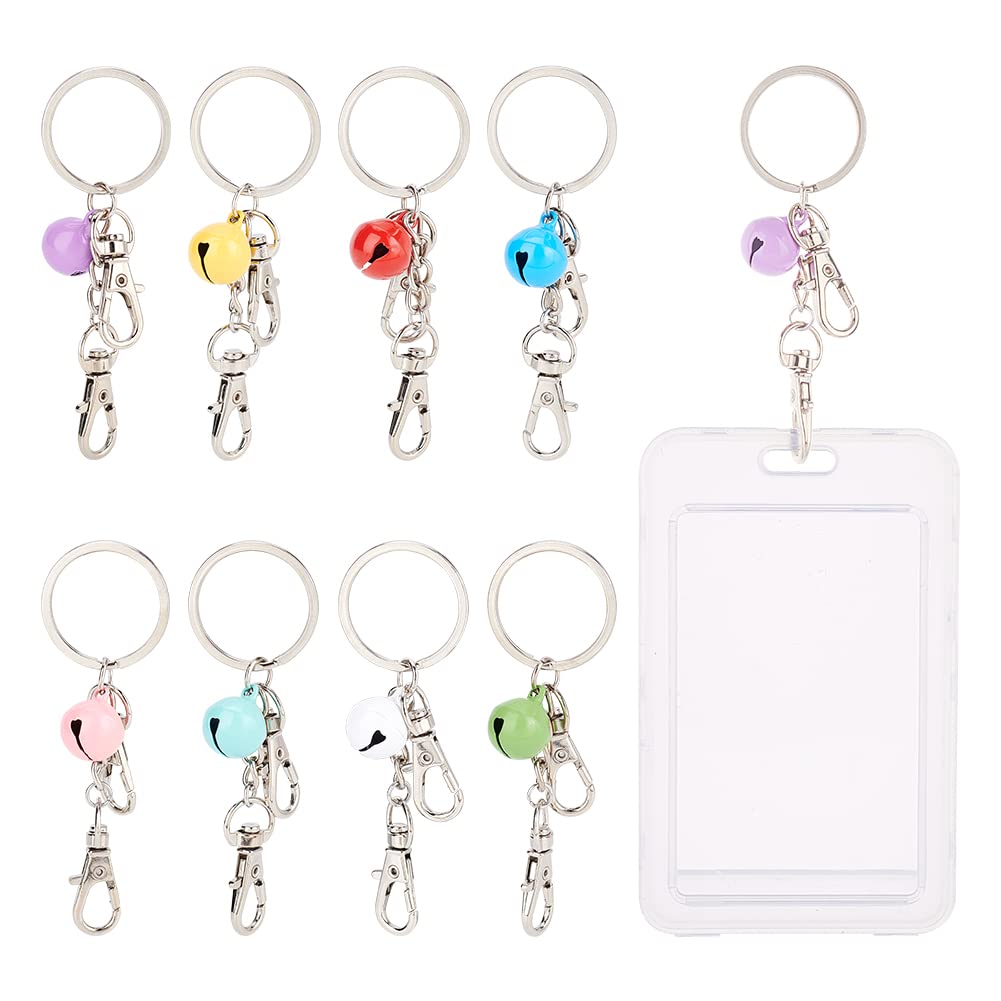 FINGERINSPIRE 8 Pcs Mini Film Key Chain Rectangle Acrylic Keychain with ...