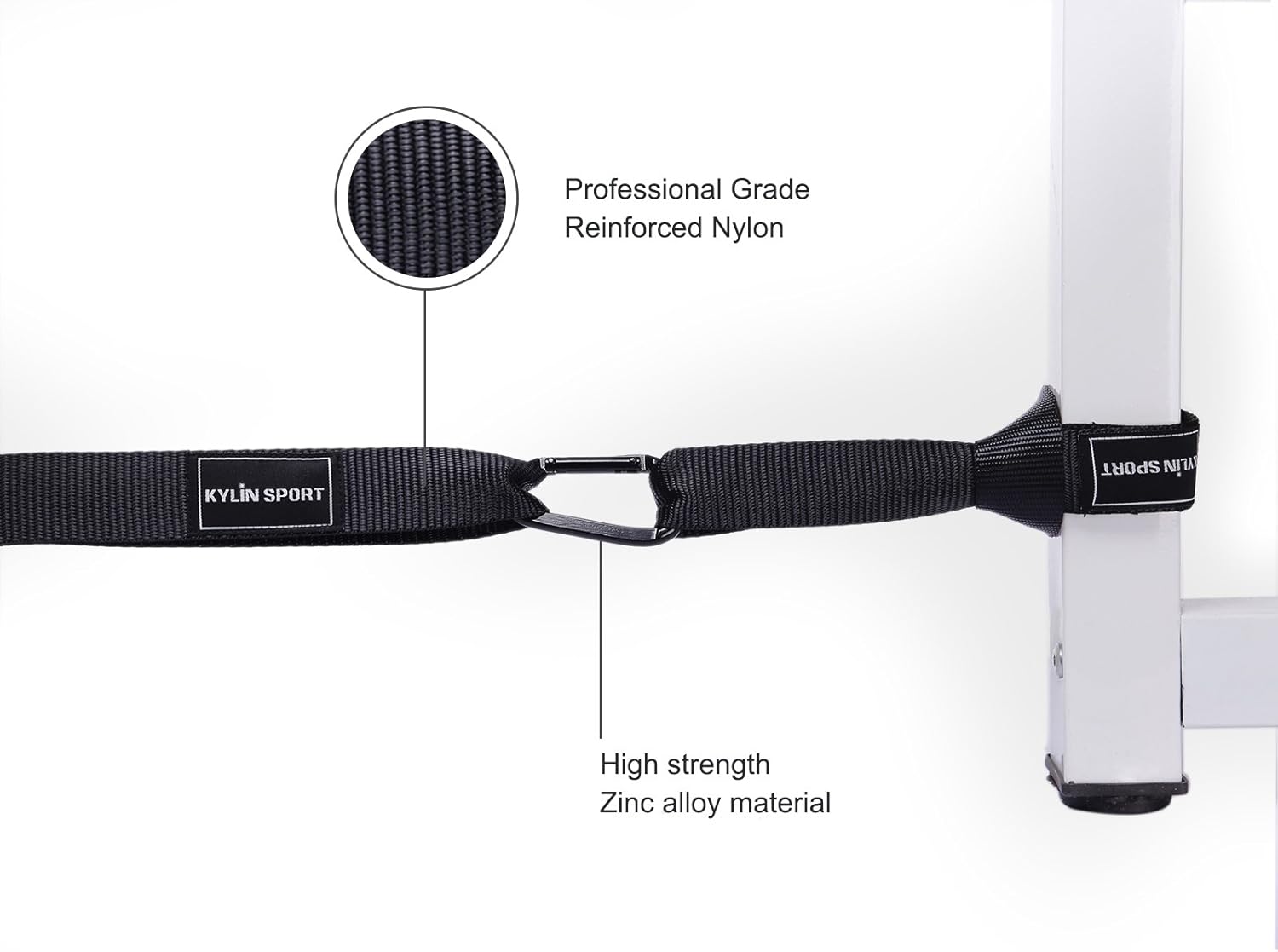 KYLIN SPORT Battle Rope Anchor Strap Kit Battling Rope Anchor with 2 ...