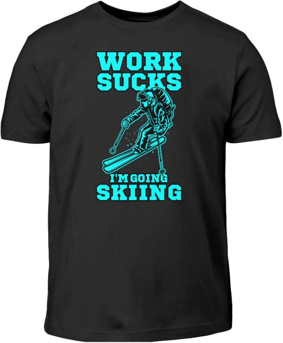 Skiing Funny Slogan Apres Ski Driving Winter Sports Skiing Alpine Motif Gift Children s T Shirt skiing-funny-slogan-apres-ski-driving-winter-sports-skiing-alpine-motif-gift-children-s-t-shirt