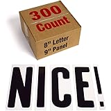 8" Portable Sign Letters for Outdoor Changeable Flex letter Marquee ...