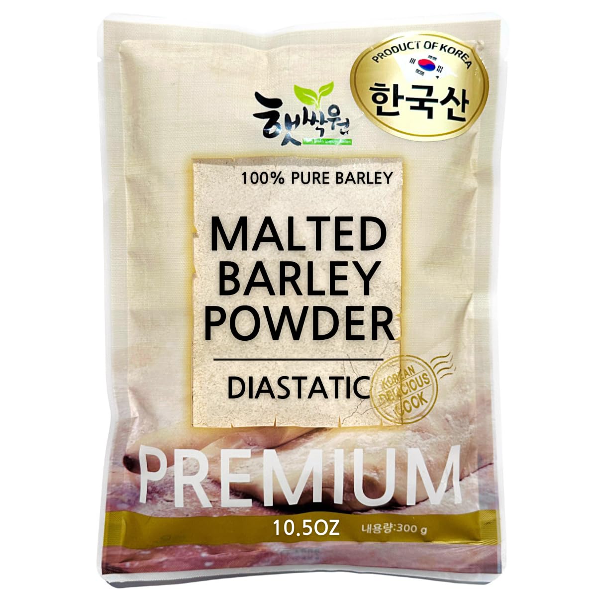 Mua Premium Korean Diastatic Dry Malt Powder – 100% Pure Barley, 10.5 ...