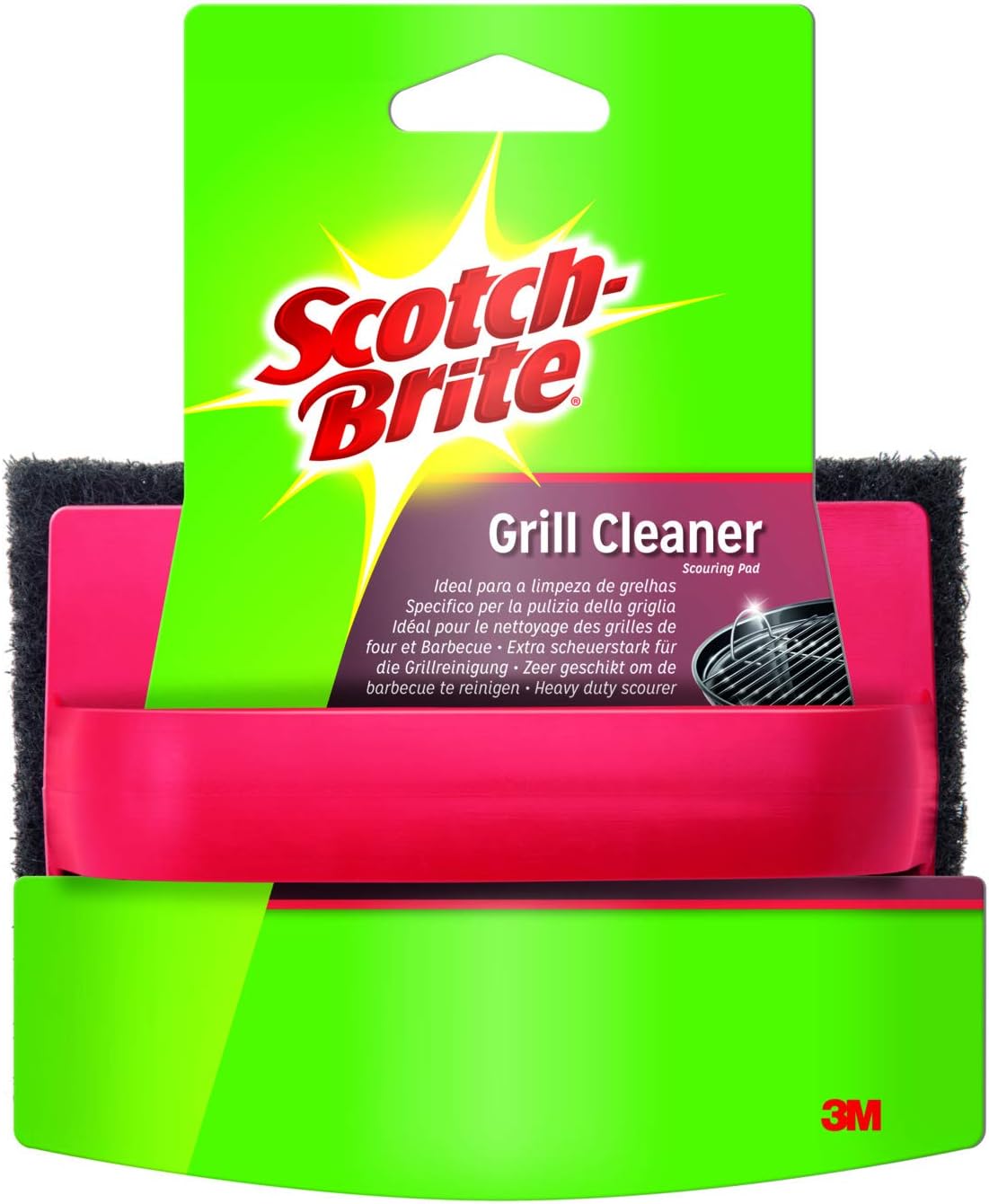 Scotch-Brite Grill Cleaner Scourer Plus Handle – BigaMart
