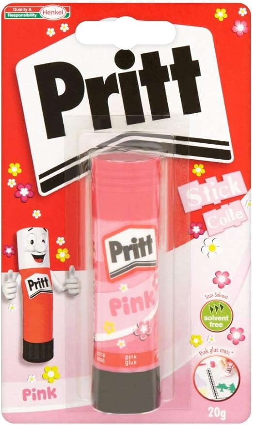 Pritt Stick 20g - Color: Pink: Amazon.co.uk: Office Products