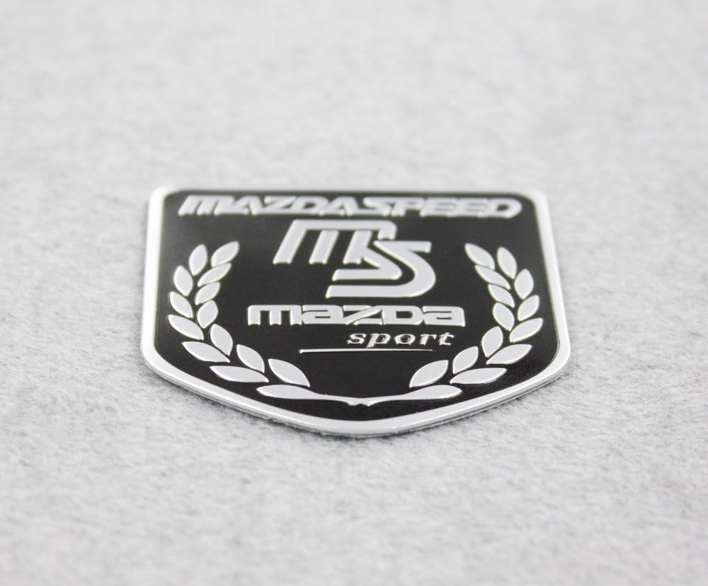 Side Rear Decal Mazdaspeed Emblem Badge Sticker For Mazda Racing Sport ...