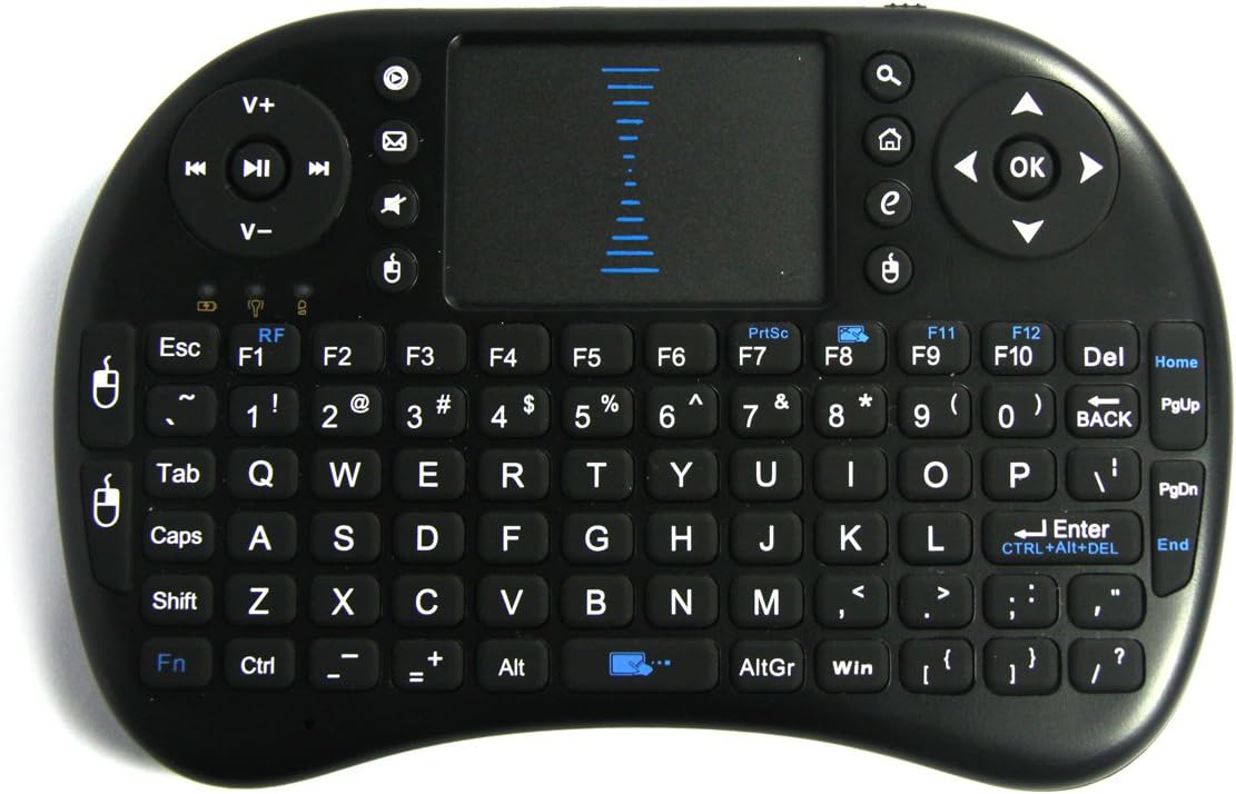 i8 Mini Teclado Inalámbrico con Táctilpad para Tablet PC,Android TV,X ...