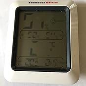 ThermoPro TP50 Digital Indoor Room Thermometer Hygrometer Monitor ...
