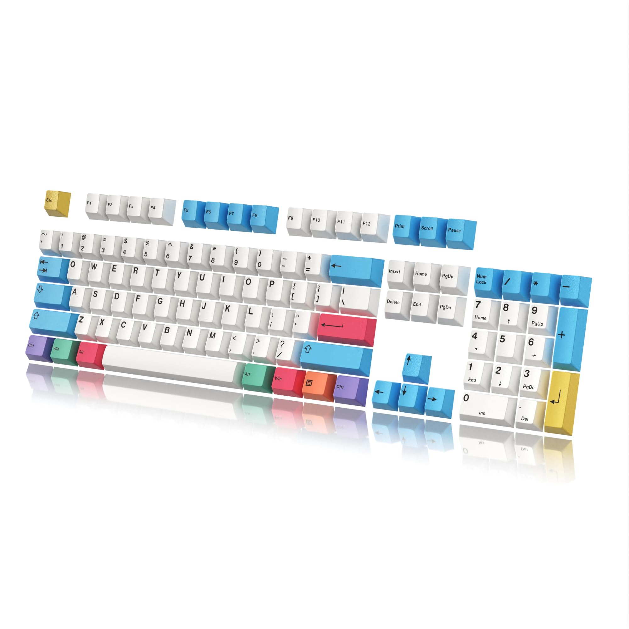 Mua HK GAMING Custom Keycaps | Dye Sublimation PBT Keycap Set for ...