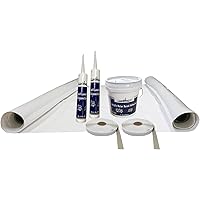 Amazon.com: Class A Customs EPDM Kit | 8.5ft Wide X 5ft Long | RV Rubber Roof Kit | RV Camper ...
