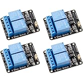 Amazon.com: SunFounder 2 Channel DC 5V Relay Module with Optocoupler ...