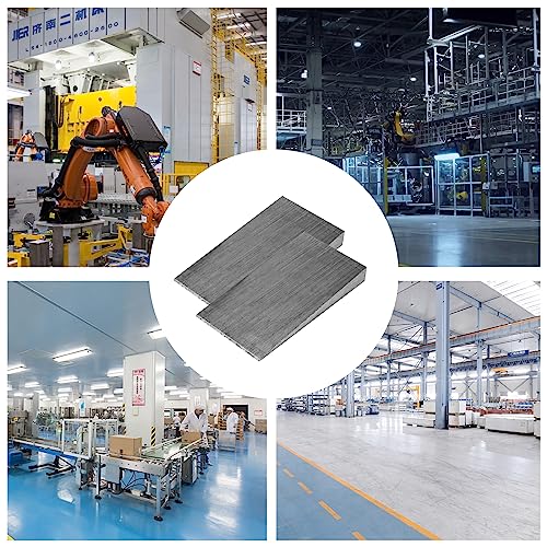 2 Pack Triangle Flange Wedge Silvery Spreading Wedge Slope Steel Wedges ...