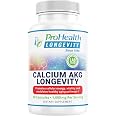 Amazon.com: Calcium AKG Longevity (Alpha Ketoglutarate) (1,000 mg per 2 ...