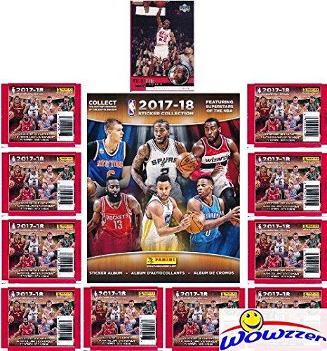 2017/18 Panini NBA Basketball Stickers EXCLUSIVE WOWZZER Special ...