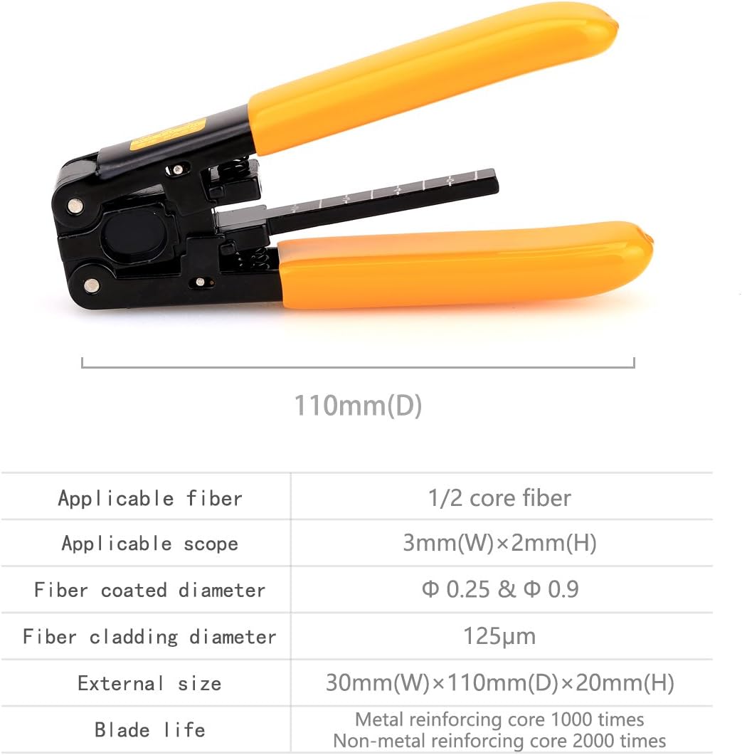 Fiber Optic Drop Cable Fiber Stripper Covered Wire Stripping Single ...