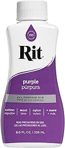 Amazon.com: Rit All-Purpose Liquid Dye, Purple