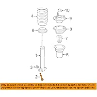 Amazon.com: General Motors GM OEM Front Suspension-Strut Bolt 11610404 ...