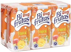 Bifrutas Zumo de Frutas Tropical - Pack de 6 x 20 cl - Total: 1,2 l ...