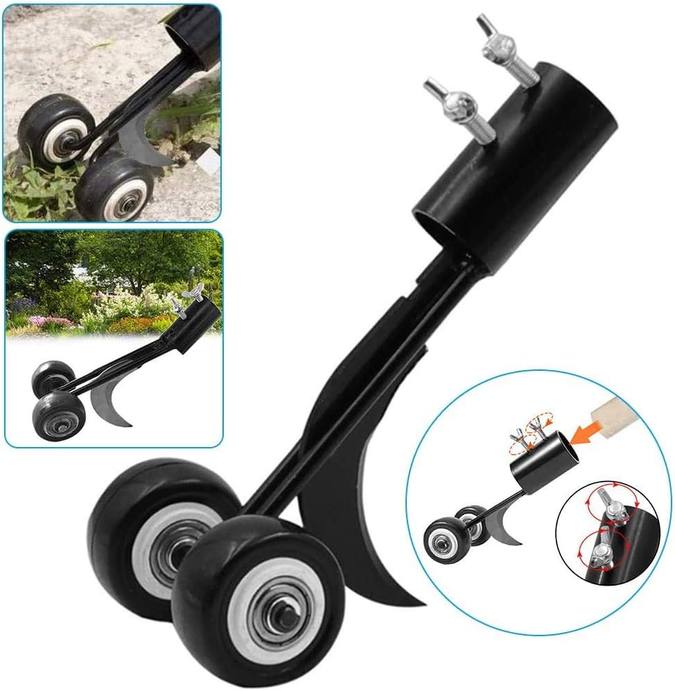 2-in-1 Rolling Weeder, Parkarma 2 Pack Stand Up Weeder Puller Tool ...
