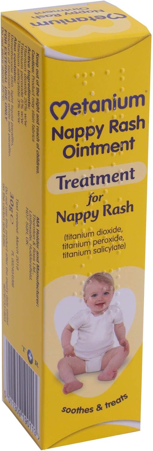 Metanium Nappy Rash Ointment, 30g, Pack of 6 – BigaMart
