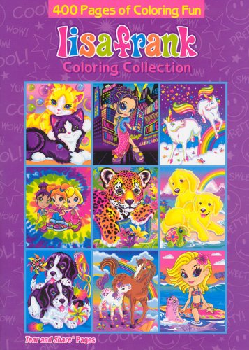 Lisa Frank Coloring Collection: 400 Pages of Coloring Fun: Dalmatian ...