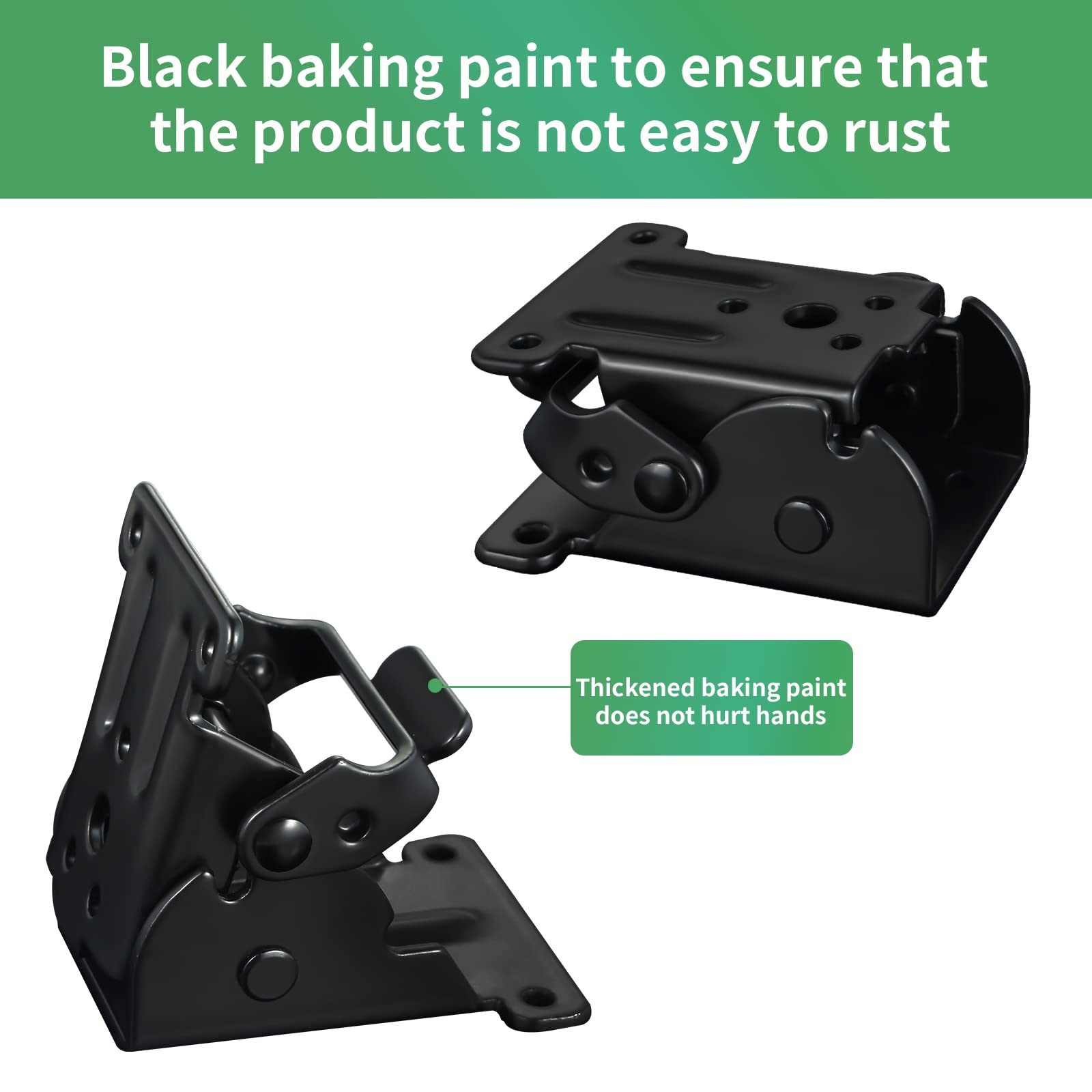 Mua 4 Pack Folding Brackets 0-90 Degrees Folding Table Legs Brackets ...