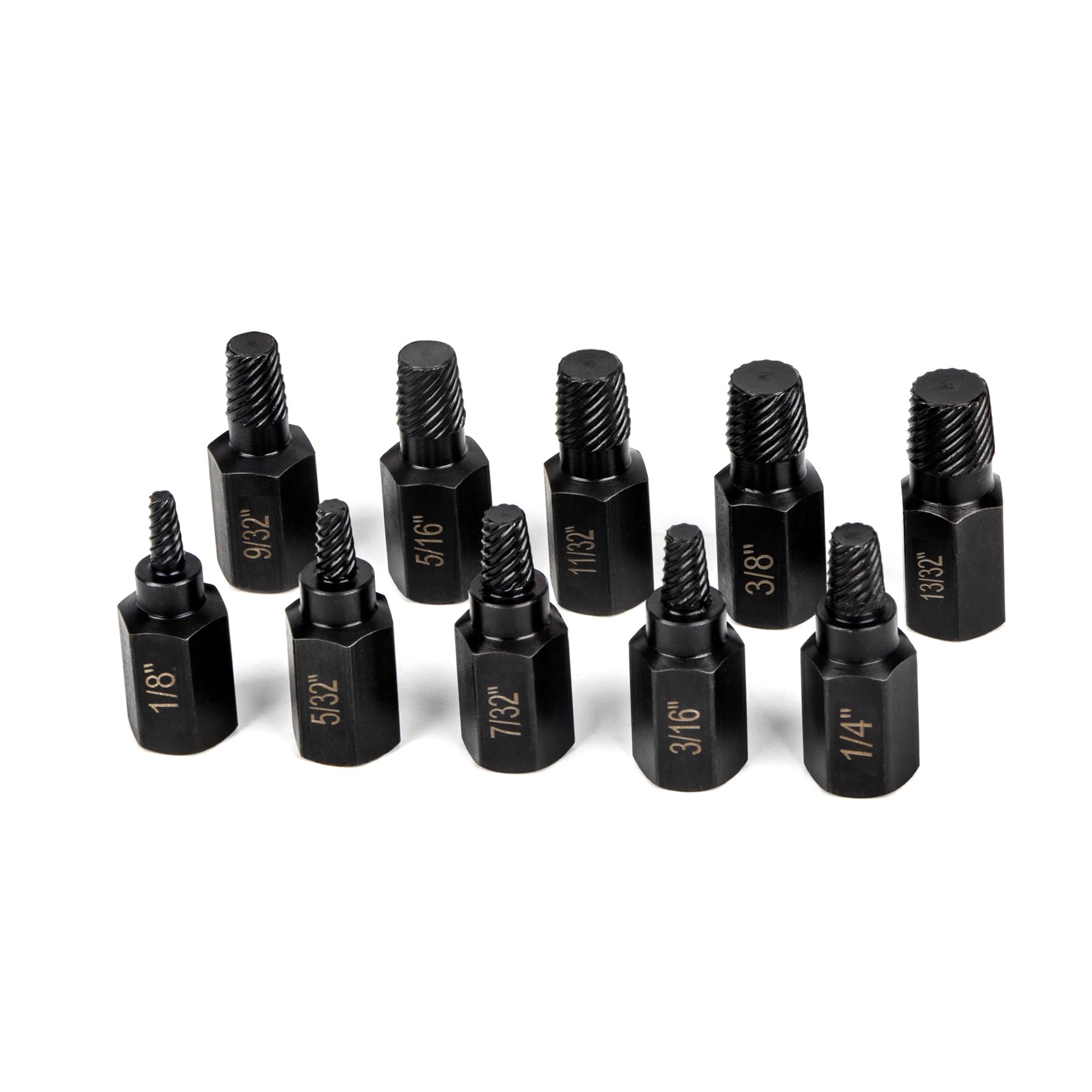 LLNDEI Screw Extractor Set, Hex Head Easy Out Set 10 Pieces, Multi ...