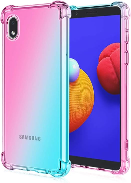 Samsung Galaxy A01 Core Case,Galaxy M01 Core Case,Crystal Clear Case ...