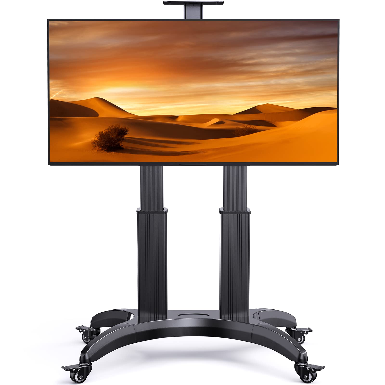 Mua Perlegear Mobile TV Stand, Rolling TV Cart for 55-90 inch Flat or ...