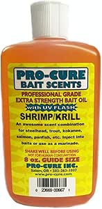 Amazon.com : Pro-Cure Shrimp/Krill Bait Oil, 8 Ounce : Fishing ...