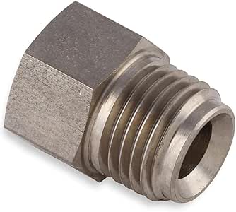 Amazon.com: Earl's Hardline Adapter, 1/2"-20 Inverted Flare Male to 3/8 ...