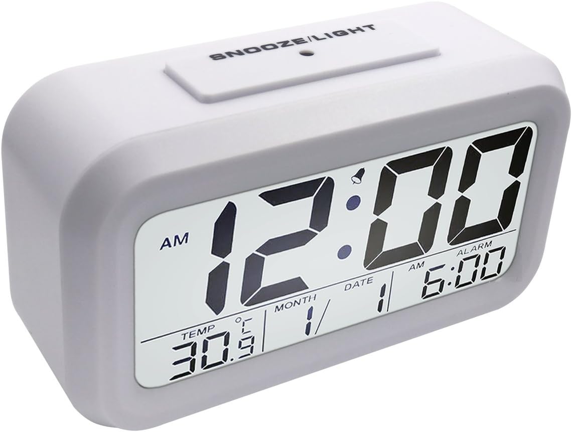 Amazon.de: EASEHOME Digitale Wecker Reisewecker, Digital Wecker LCD ...