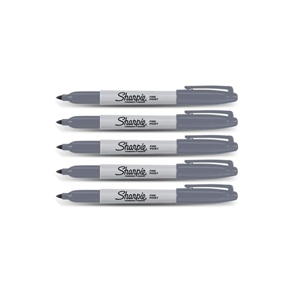 Sharpie Fine Point Marker Slate Grey Pack of 5 | Guatemala Digital ...