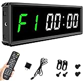 Amazon.com: BTBSIGN LED Interval Timer Count Down/Up Clock Stopwatch with Remote for Home Gym ...