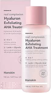 Amazon.com: Hanskin Real Complexion Hyaluron Exfoliating AHA Treatment ...