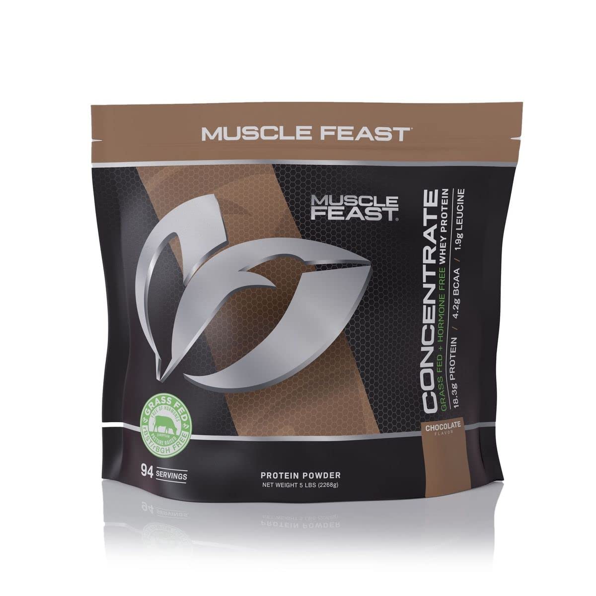 Mua Muscle Feast Grass-Fed Whey Protein Concentrate Powder, All Natural ...