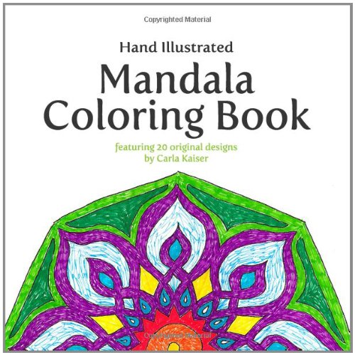 Amazon.com: Hand Illustrated Mandala Coloring Book (9781448622726 ...