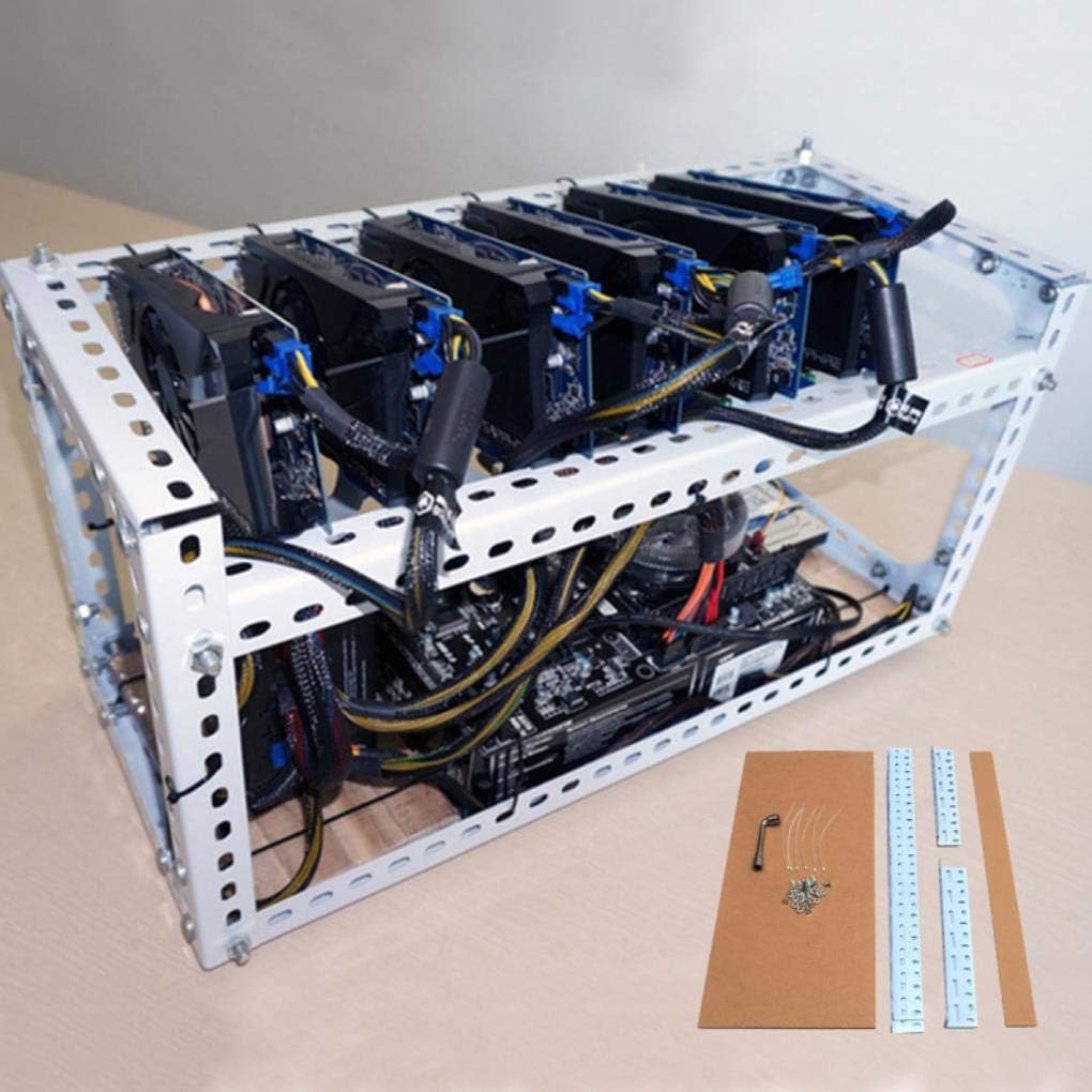 Bitcoin Mining Rig 6 Gpu / 6 Gpu Diy Miner Mining Case Open Air Frame ...