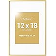 Amazon.com - Fun Memories 12x18 Gold Frame, 12 x 18 Aluminum Picture ...