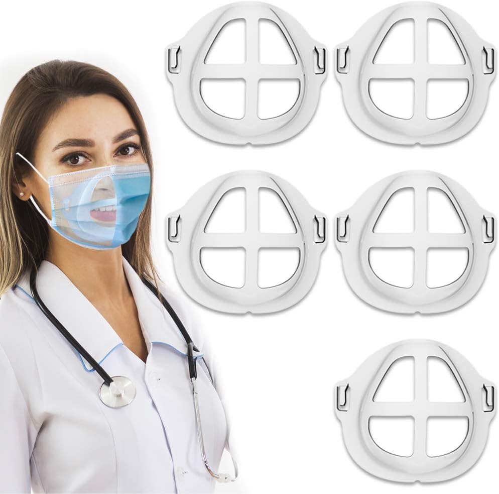 3D Face Bracket, Silicone 3D Face Inner Support Frame, Reusable 3D Face ...