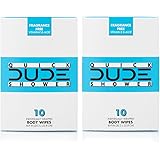 Amazon.com: DUDE Wipes On-The-Go Shower Wipes - 9 Pack, 72 Wipes ...