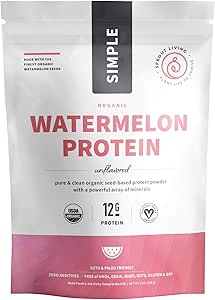 Amazon.com: Sprout Living Organic Watermelon Seed Protein Powder, 12 ...