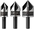 IRWIN Drill Bit Set, Countersink, Black Oxide, 3-Piece (1877720 ...