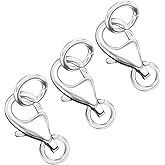 Amazon.com: Ofiuny Spring Ring Clasp for Jewelry Making,925 Sterling ...